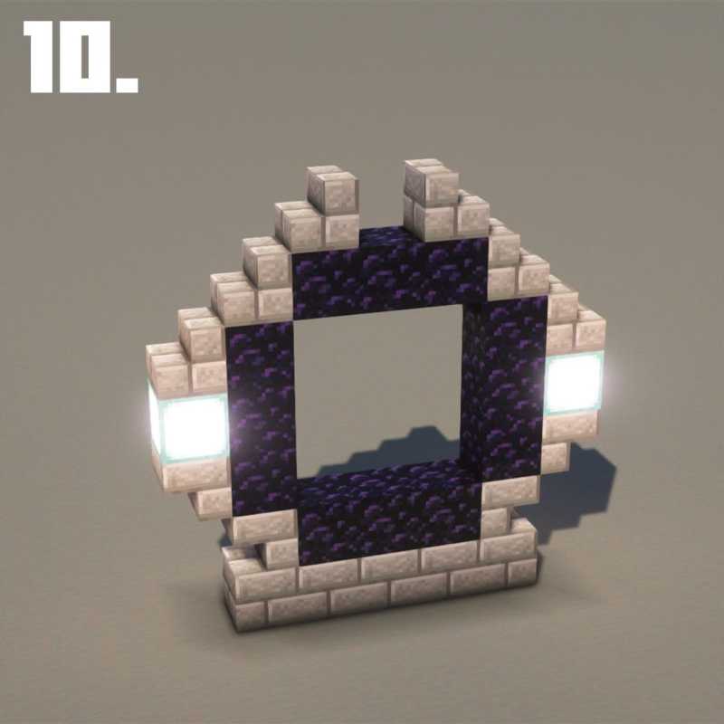 Futuristic Nether Portal – Build It
