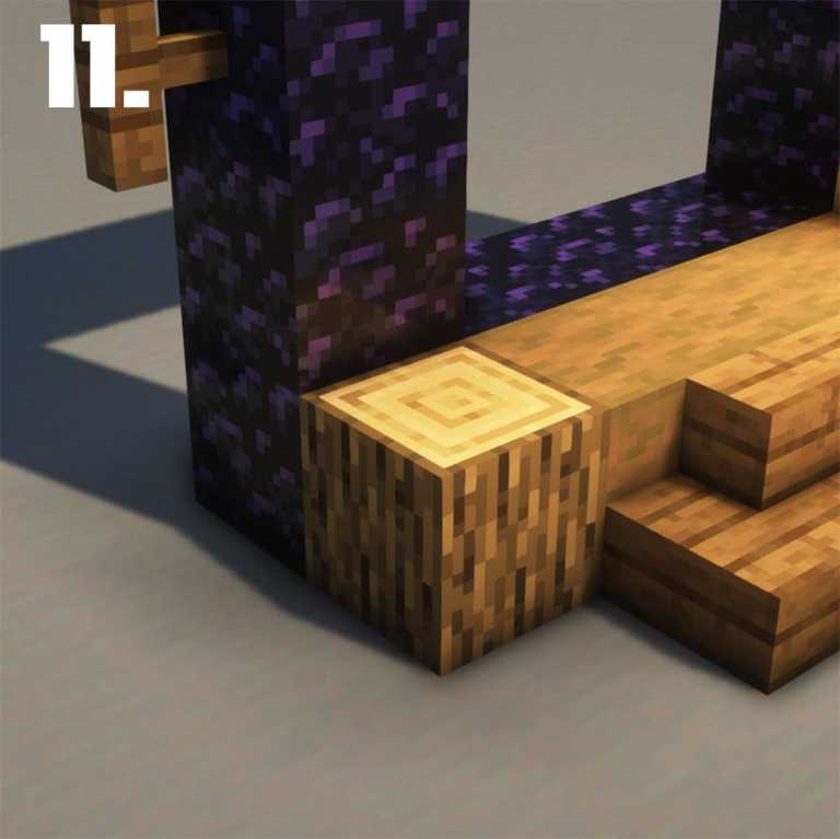 Overgrown Rustic Nether Portal – Build It