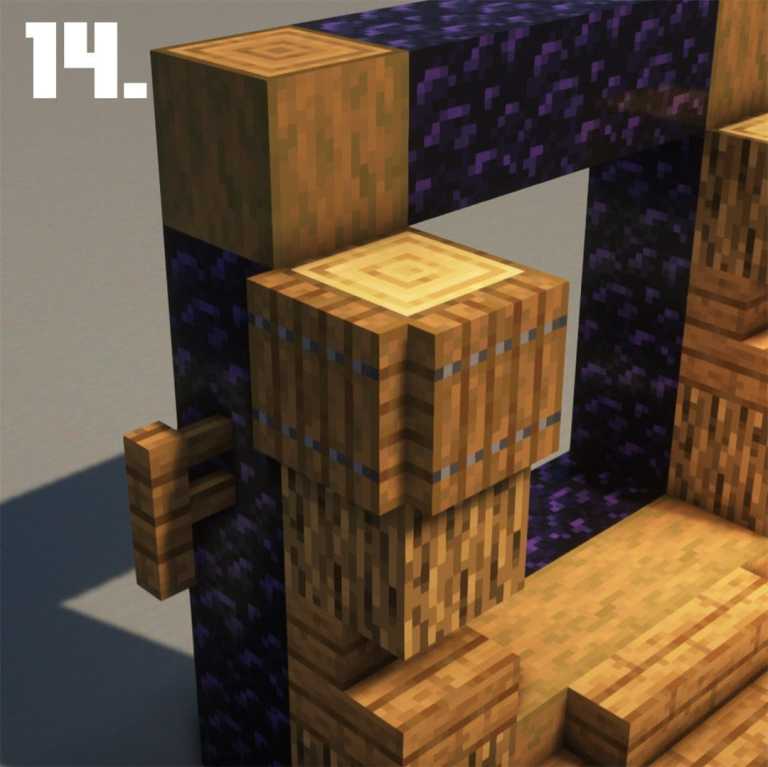 Overgrown Rustic Nether Portal – Build It