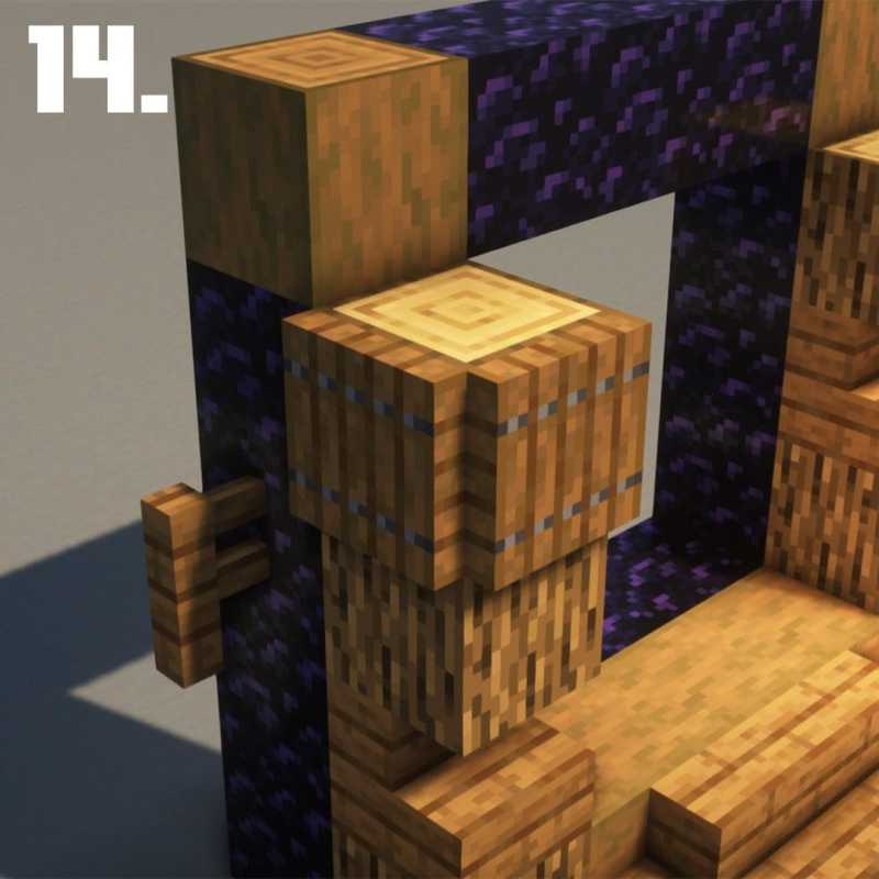 Overgrown Rustic Nether Portal – Build It