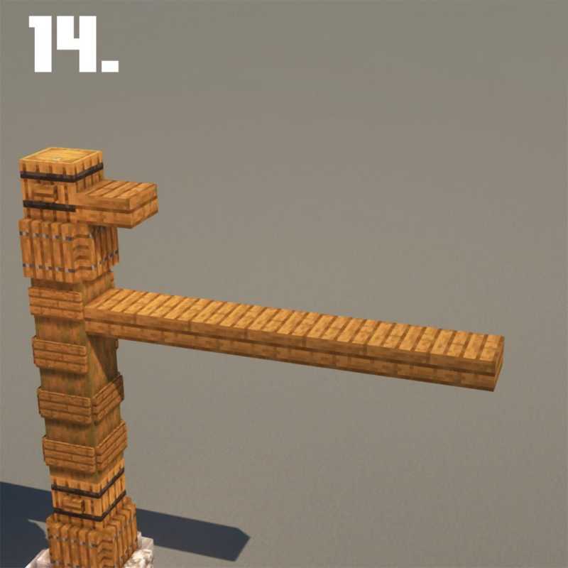 Minecraft Medieval Crane – Build It