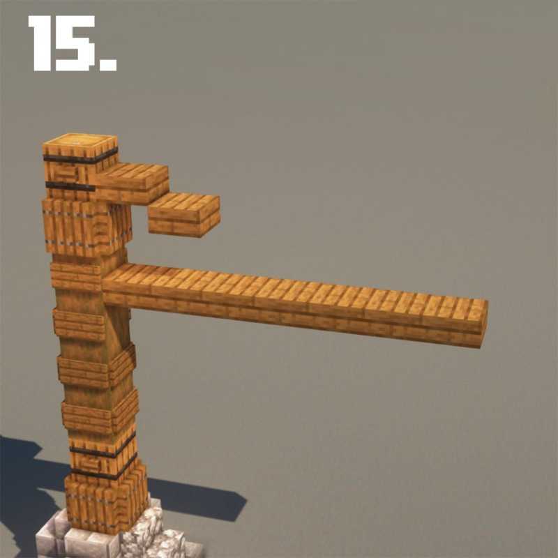 Minecraft Medieval Crane – Build It
