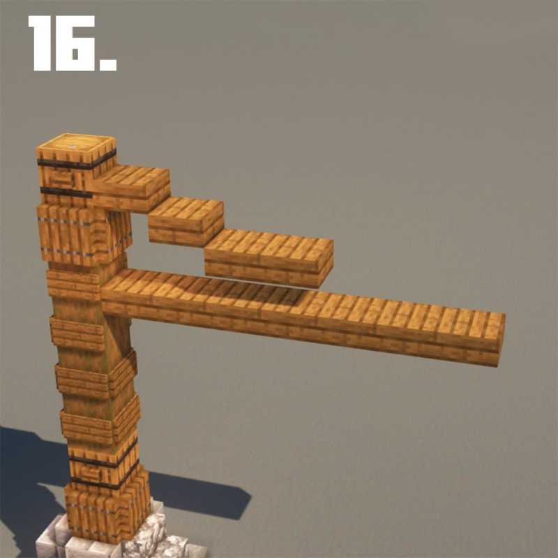 Minecraft Medieval Crane – Build It