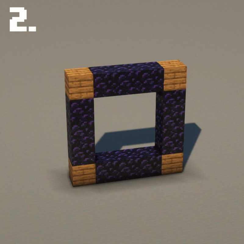 Rustic Style Nether Portal – Build It