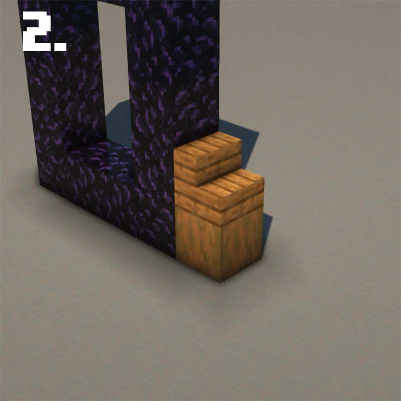 Kakitho’s Rustic Nether Portal – Build It