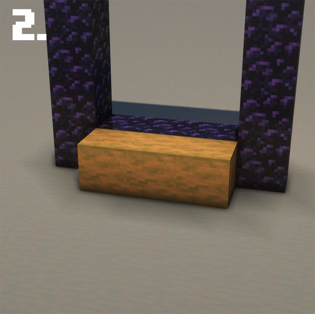 Overgrown Rustic Nether Portal – Build It