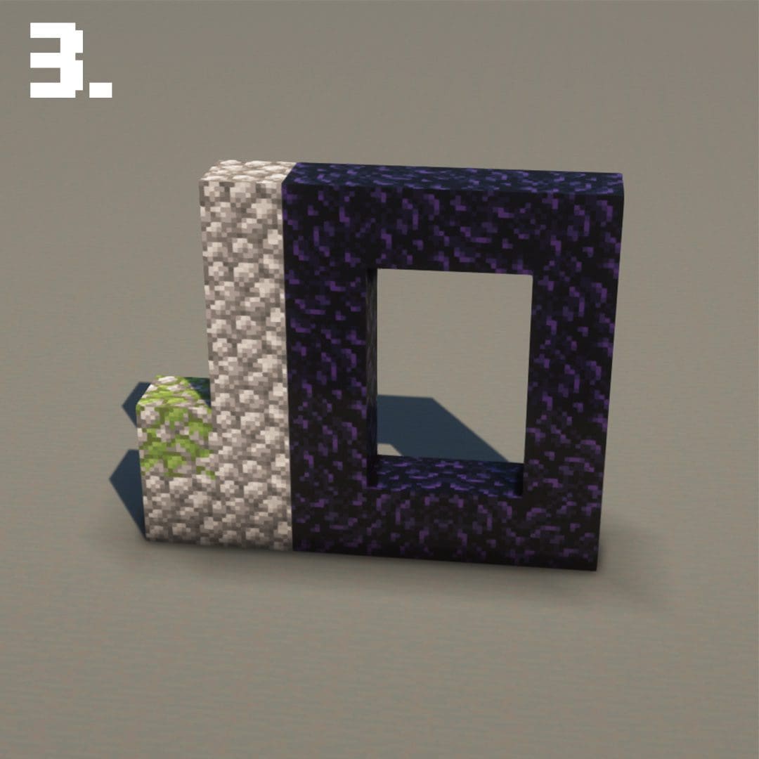 Overgrown Decayed Nether Portal – Build It