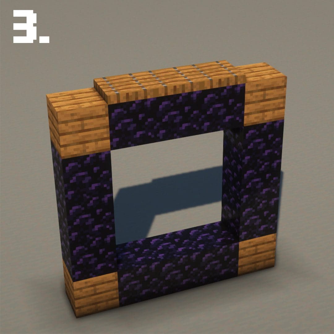 Rustic Style Nether Portal – Build It
