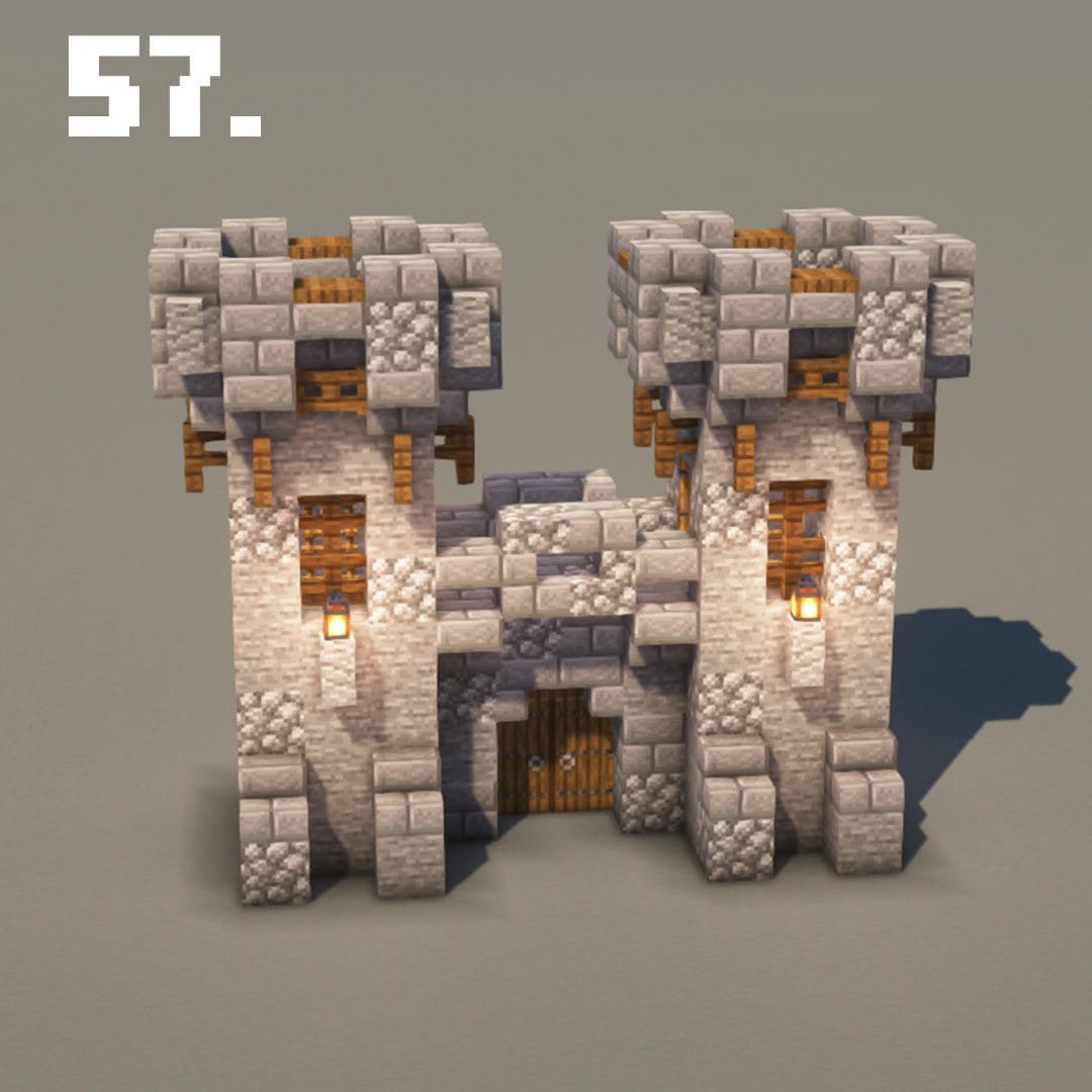 Medieval Stone Wall & Gate Page 2 – Build It