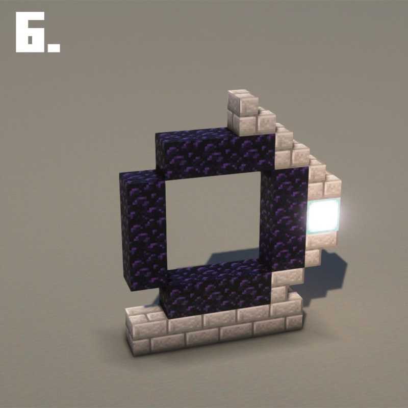 Futuristic Nether Portal – Build It