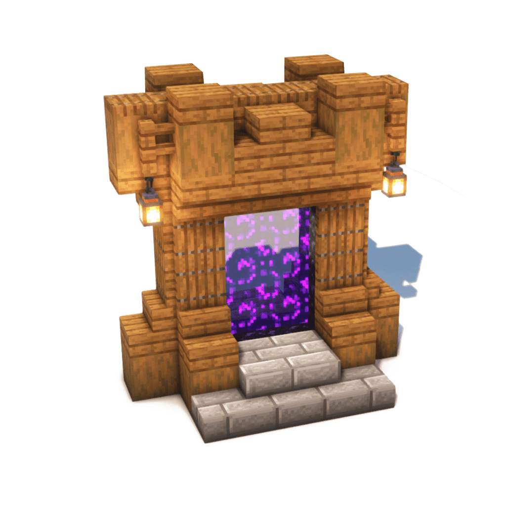 Medieval Nether Portal – Build It