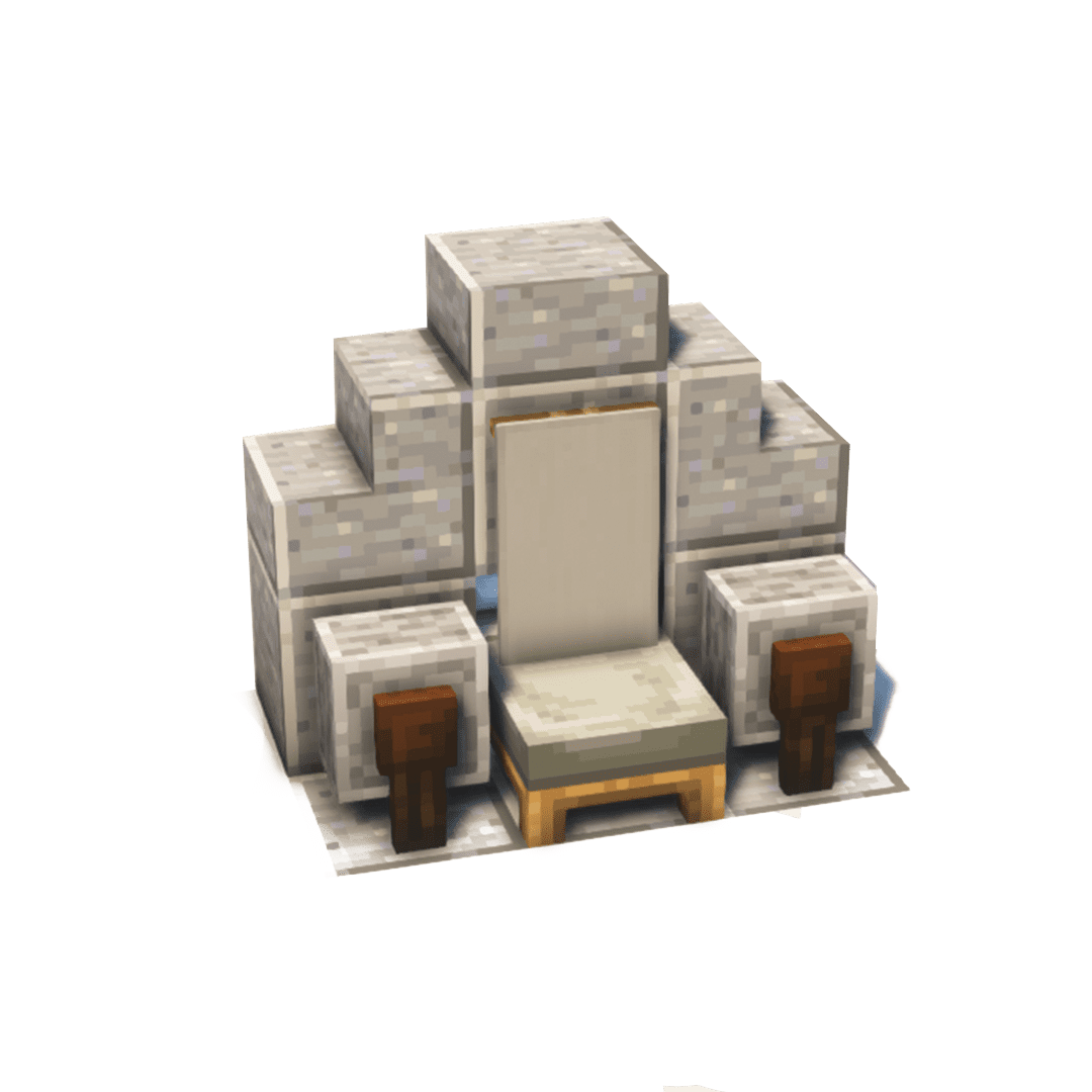 Bulky Stone Throne – Build It