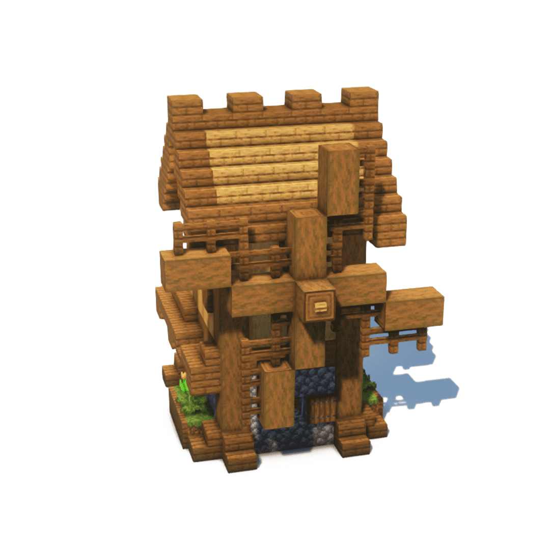 Small Woodland Mill House – Build It