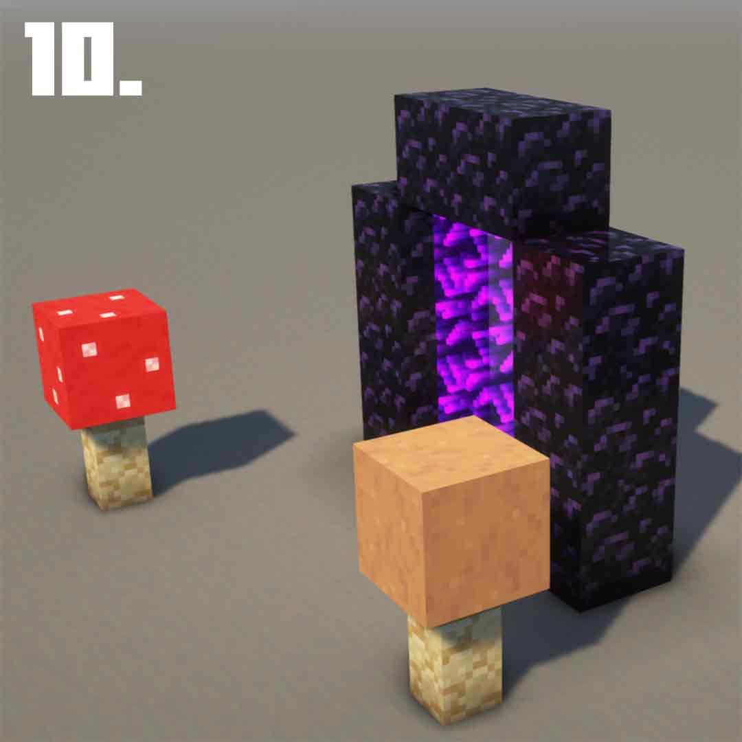 Mushroom Nether Portal – Build It