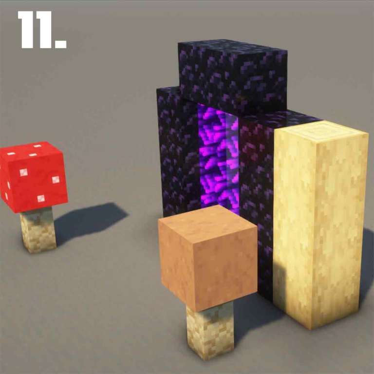 Mushroom Nether Portal – Build It