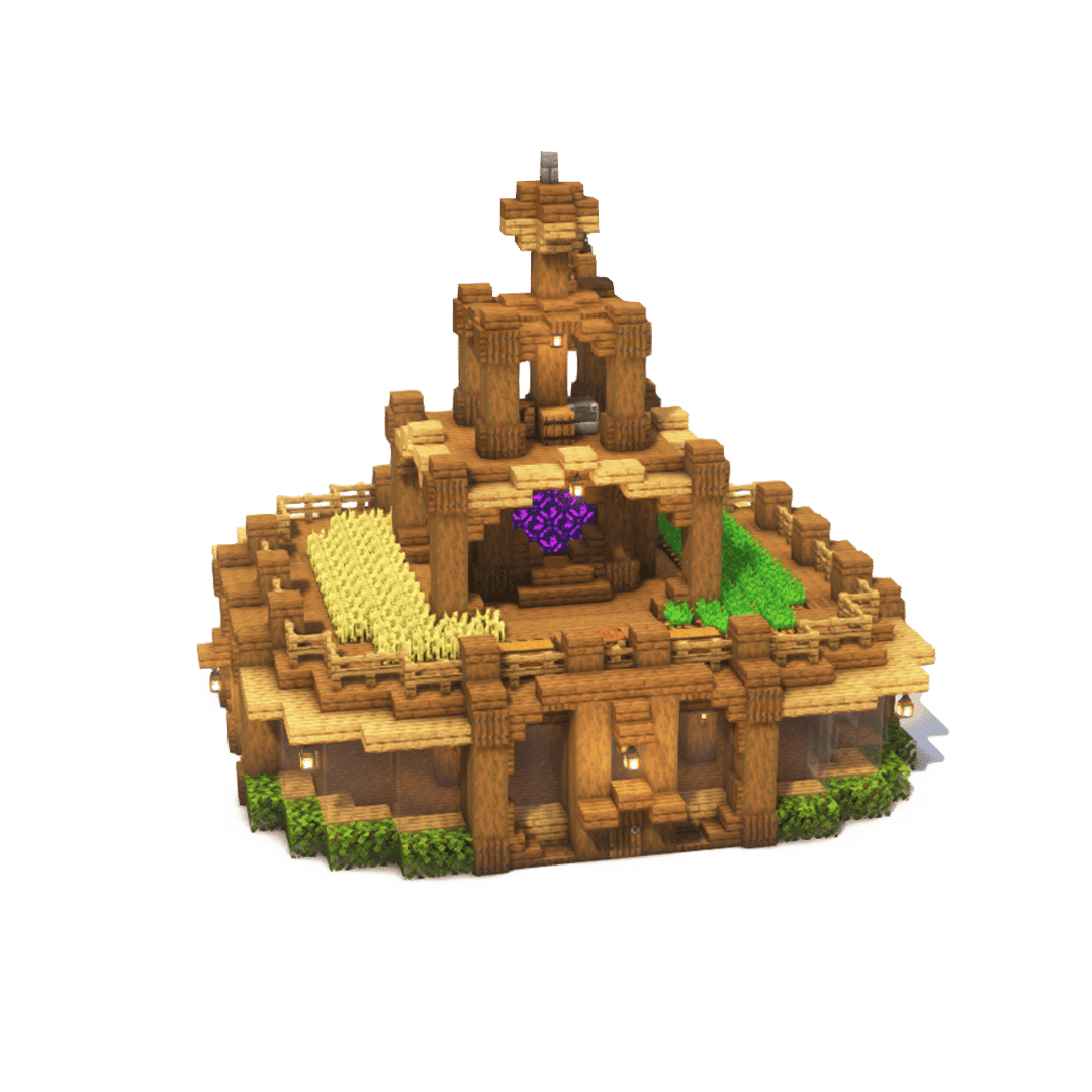 Wooden Pike Survival Base – Build It