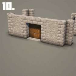 Small Rustic Medieval Castle – Build It