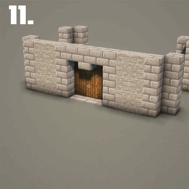 Small Rustic Medieval Castle – Build It