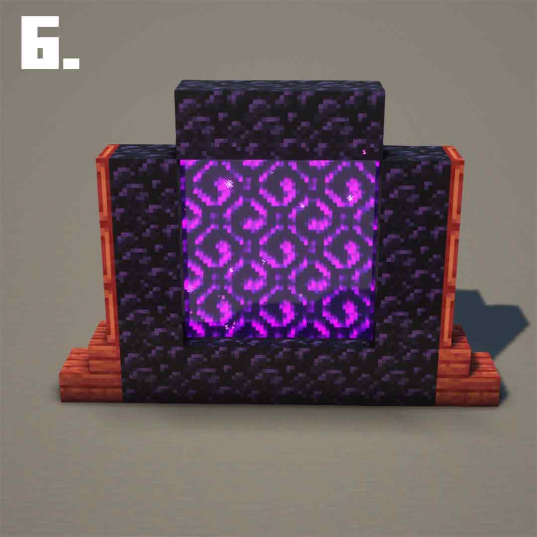 Small Mangrovian Nether Portal – Build It