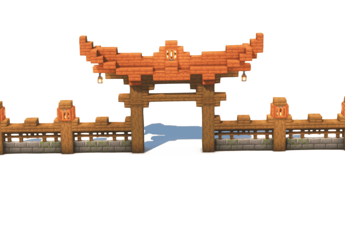 Japanese Wall & Gate – Build It